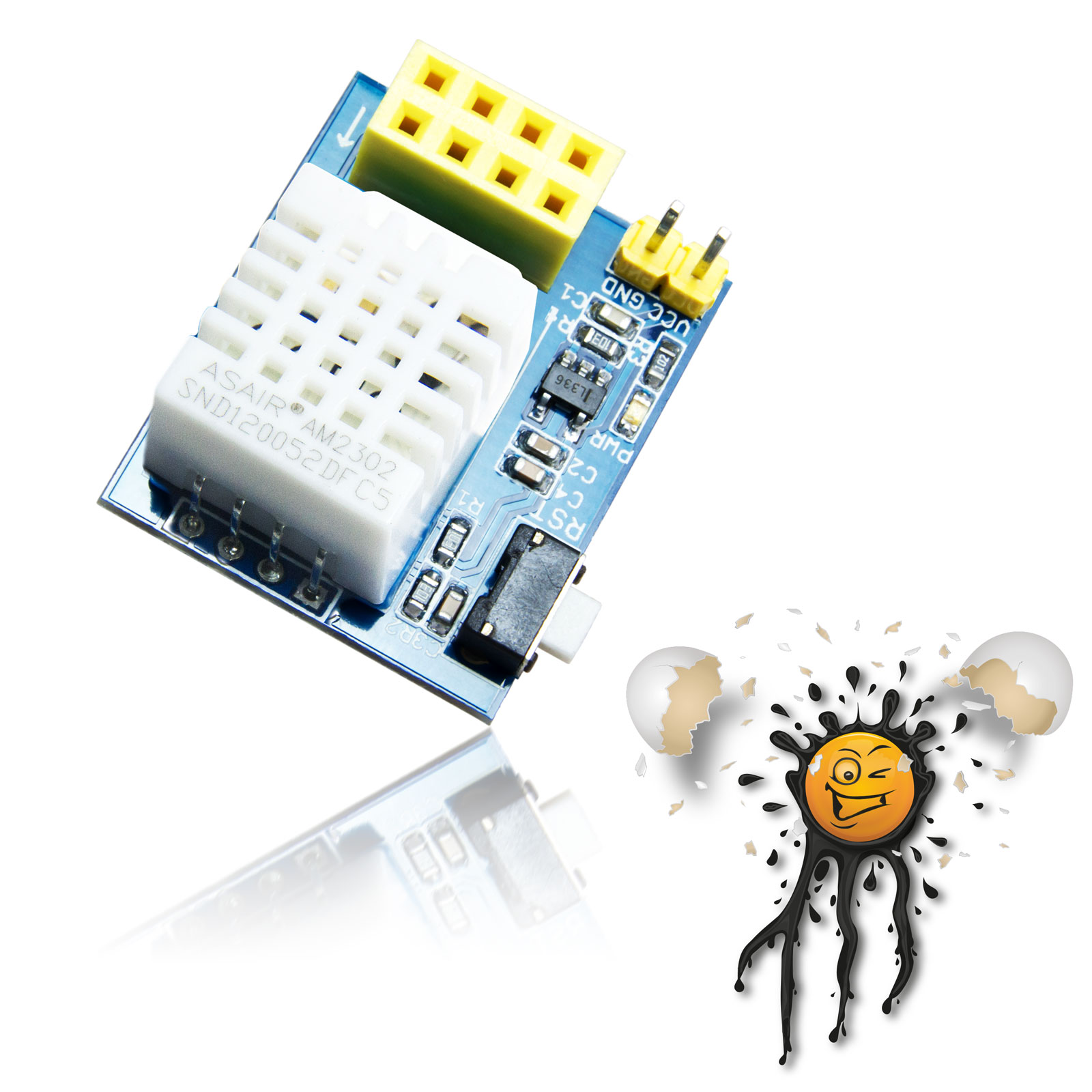 Tasmota WiFi AM2301 DHT22 ESP8266 ESP-01 Set – IoT powered by androegg.de Tasmota WiFi AM2301 DHT22 ESP8266 ESP-01 Set – IoT powered by androegg.de